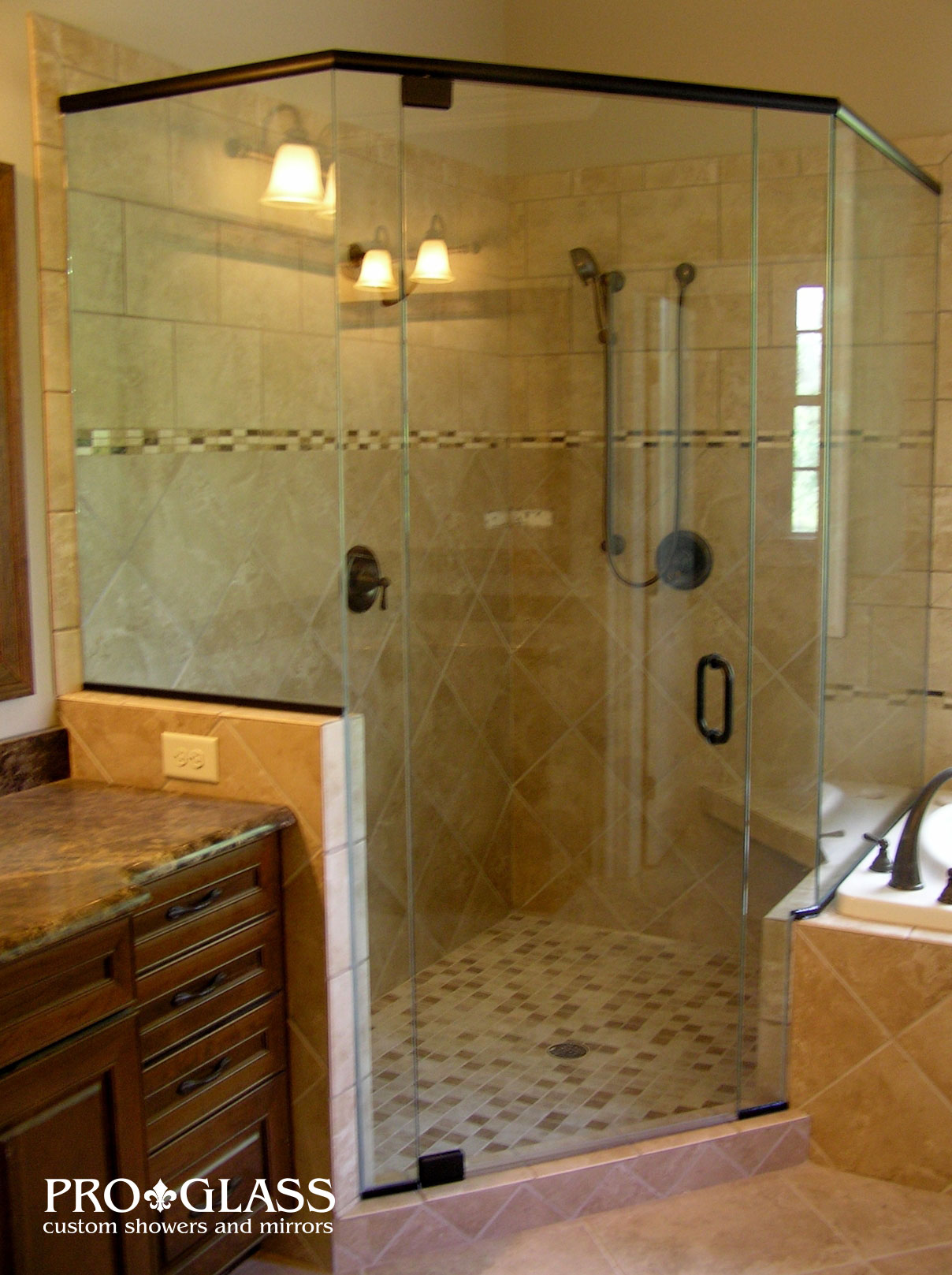 Glass Shower Examples Raleigh Proglass Shower Gallery