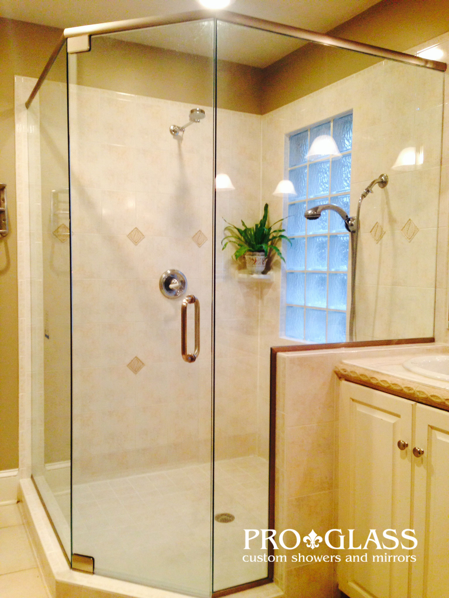Glass Shower Examples Raleigh Proglass Shower Gallery